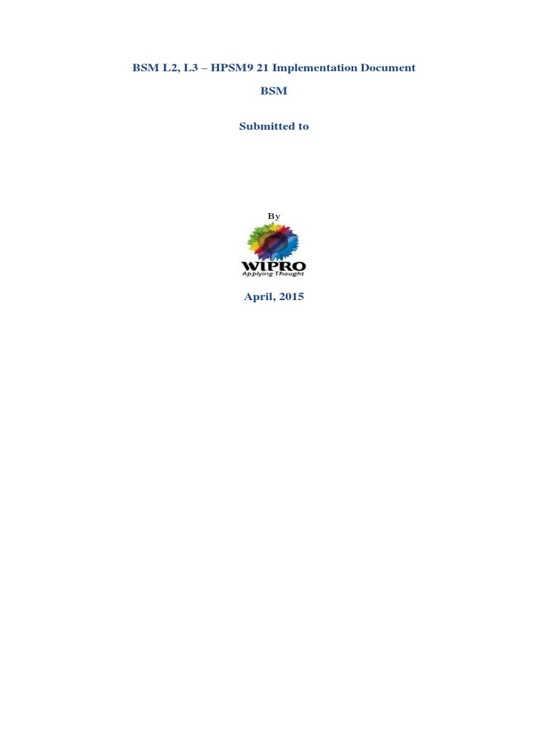 HP Service Manager Setup Guide | PDF | Web Server | Internet & Web