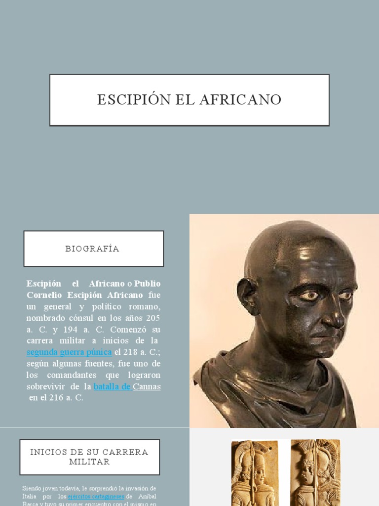 Escipion El Africano - Diapositiva de Historia de Las Ideas | PDF ...