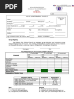 Early Childhood CARE Development (Eccd) Checklist: Scaled Score ...