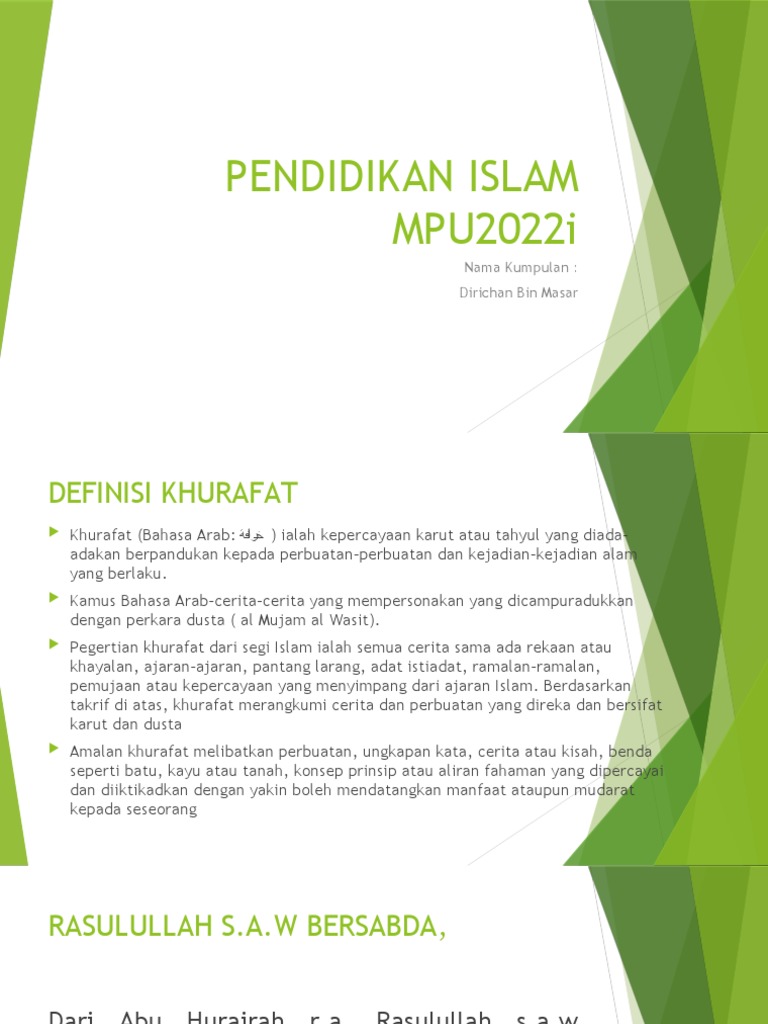 KHURAFAT | PDF