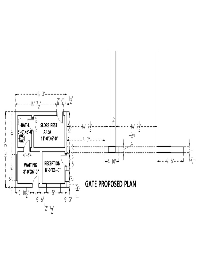 GATE REVISED PLAN FOR LAYOUT