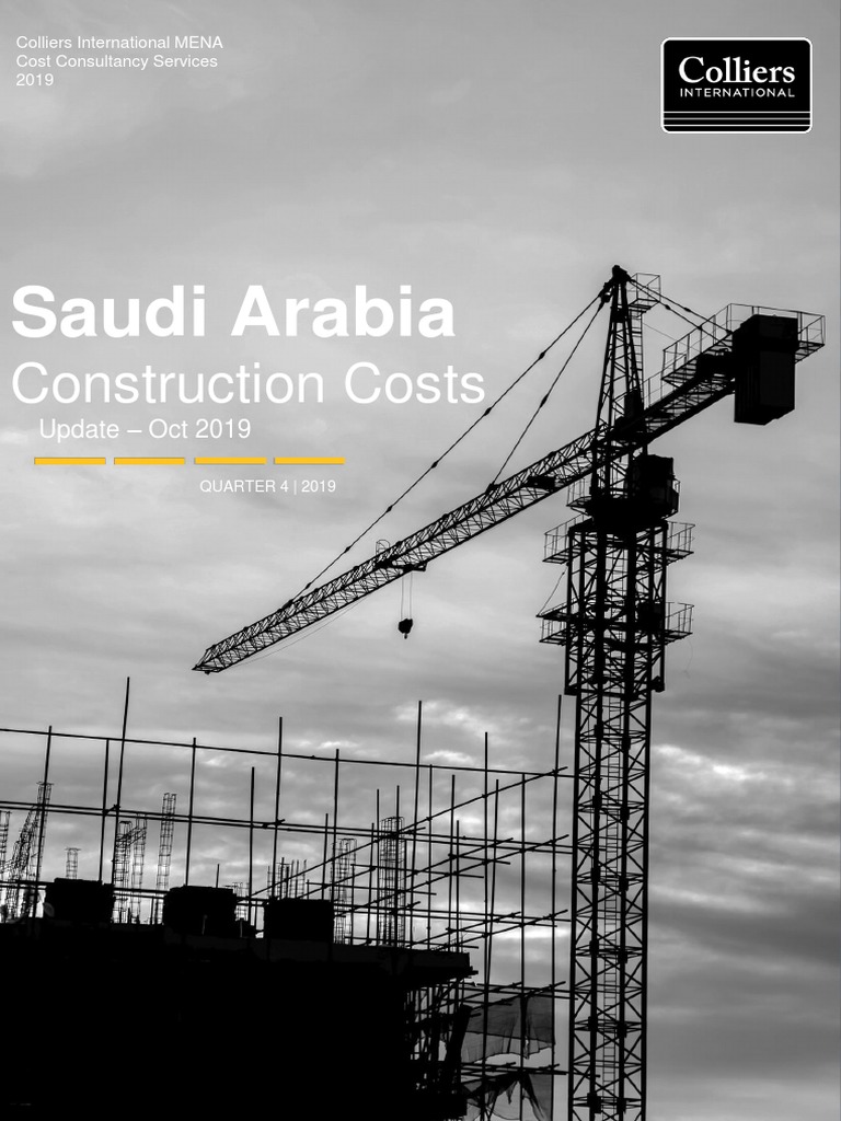 KSA Construction Costs October 2019 | PDF | Project Management | Saudi ...
