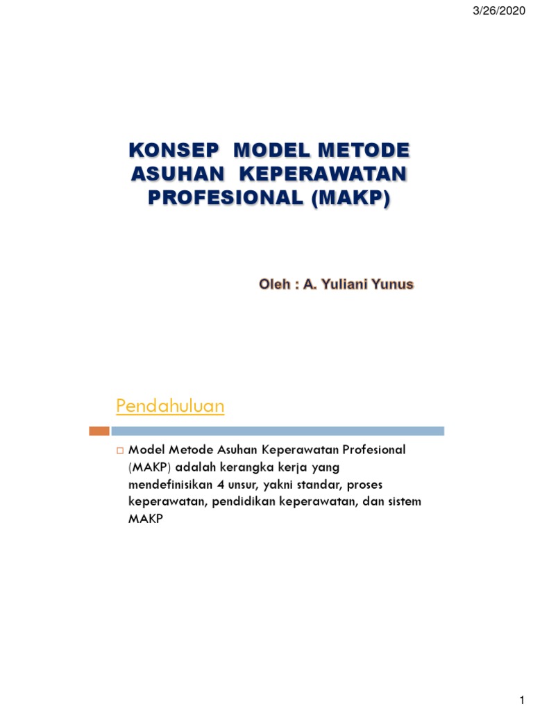 Konsep MAKP | PDF
