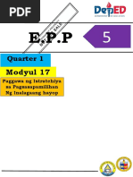 EPP MODULE Pagtutuos NG Puhunan.. | PDF