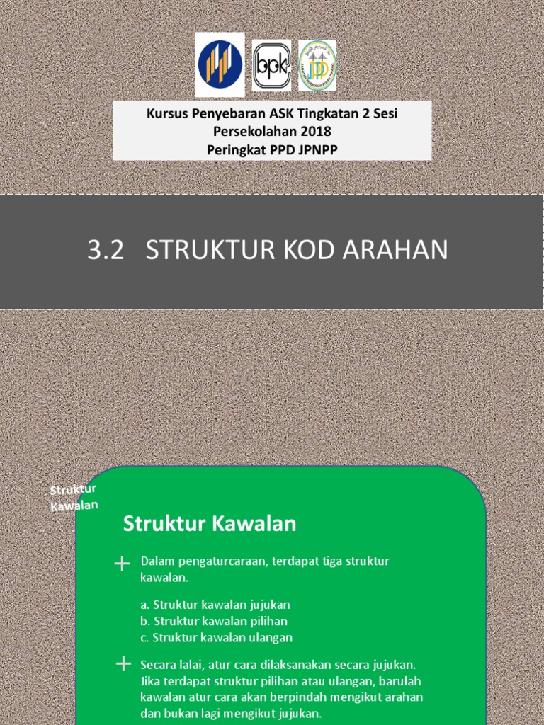 SLAID 3.2 Struktur Kod Arahan | PDF