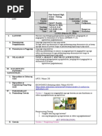 DLL For Classroom Observation - QTR 4 AP 9 SEKTOR NG AGRIKULTURA | PDF