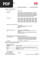 Unleaded Gasoline Safety Data Sheet | PDF | Gasoline | Toxicity