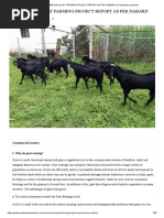Project Proposal On Dairy Farm | PDF | Dairy Farming | Cattle