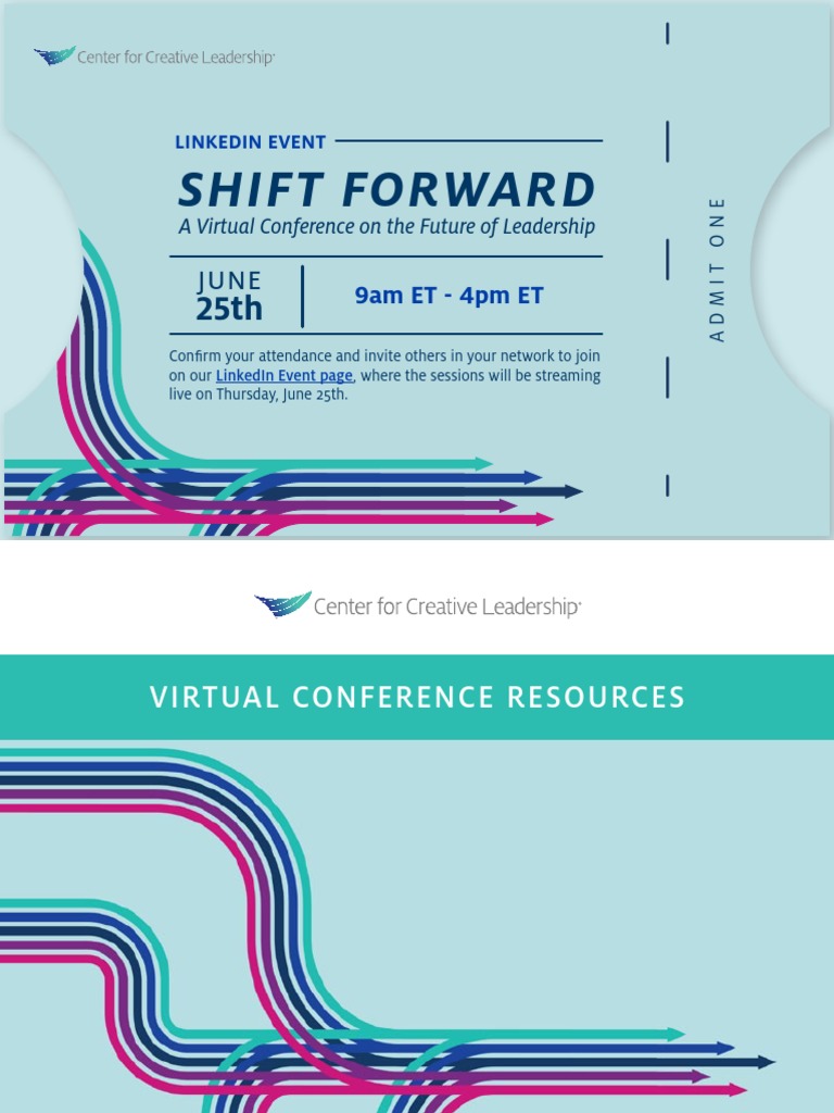 Shift Forward Virtual Confererence On Future of Leadership Ticket and ...
