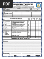 Poem Recitation Score Sheet | PDF