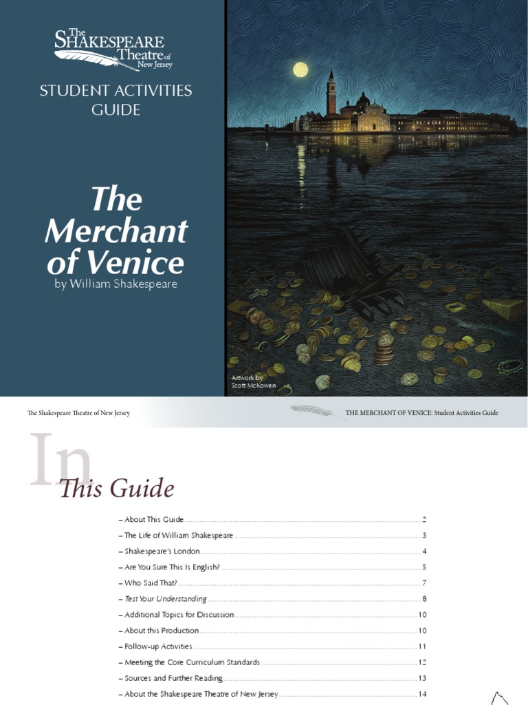 MERCHANT Classroom Activities Guide FINAL | Download Free PDF | The ...