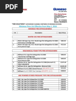 Quotation For Fire Extinguisher | PDF | Payments | Government Finances