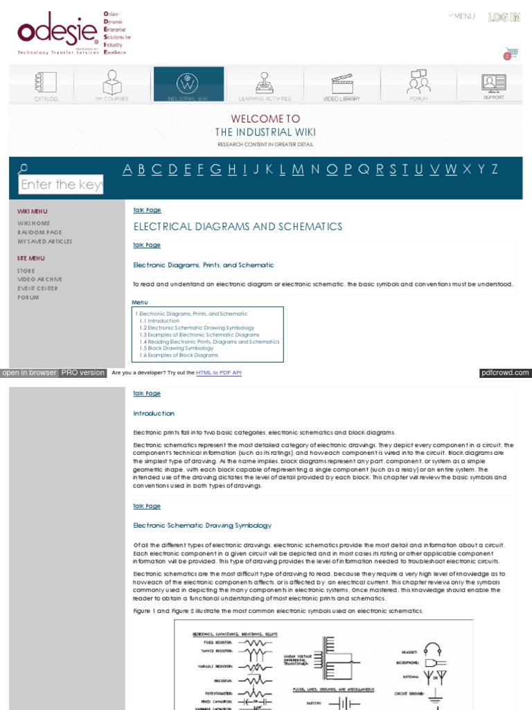 Electronic Diagrams Prints And Schematic Pdf