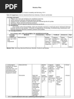 SESSION-PLAN Sample | PDF | Troubleshooting | Consumer Electronics