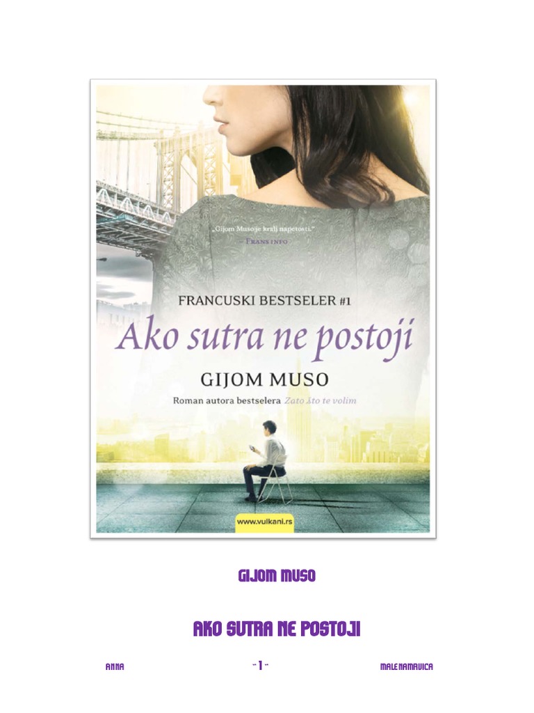 Gijom Muso Ako Sutra Ne Postoji PDF | PDF