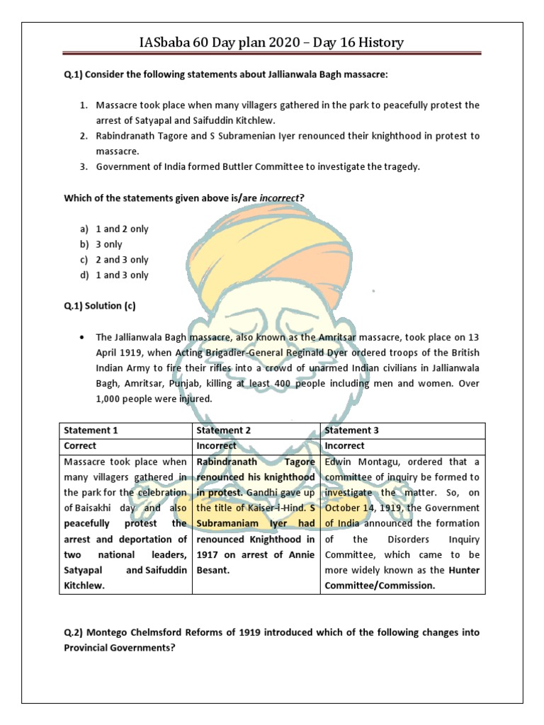 2020 Day 16 Solutions History | PDF | Indian Nationalism | Indian ...