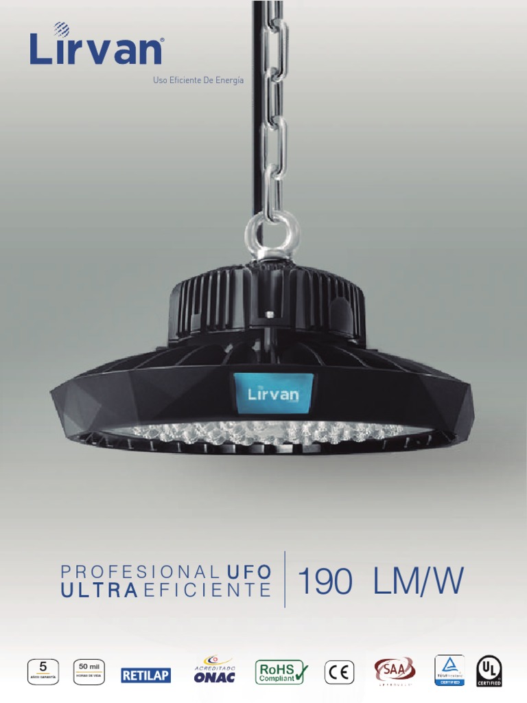 Ficha Tecnica Ufo Lirvan Profesional | PDF | Naturaleza