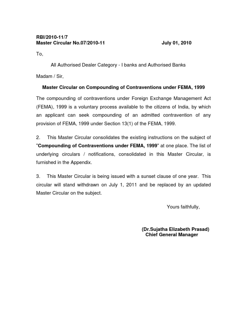 Compounding of Contraventions | PDF