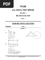 INPHO Question Paper 04-02-2024 | PDF | Ellipse | Orbit