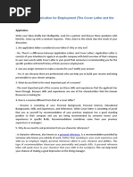 Essential Supporting Documents for Job Applications | PDF | Résumé | Labour