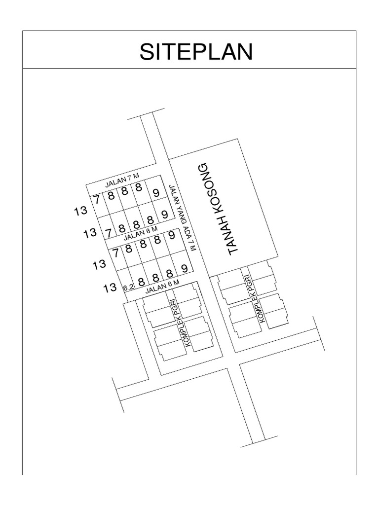 Site Plan Overview and Layout | PDF
