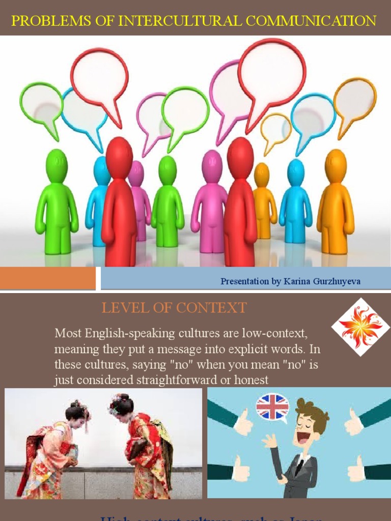 Problems of Intercultural Communication | PDF | Language Arts ...