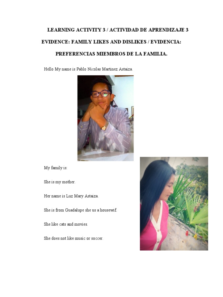 Learning Activity 3 Pdf