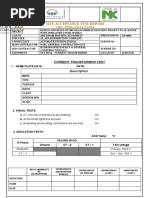 Sample Leak Testing Report For Ast Tank | PDF | Welding | Construction