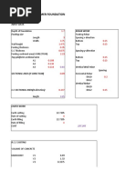 Power Transformer Foundation Design Calculations | PDF