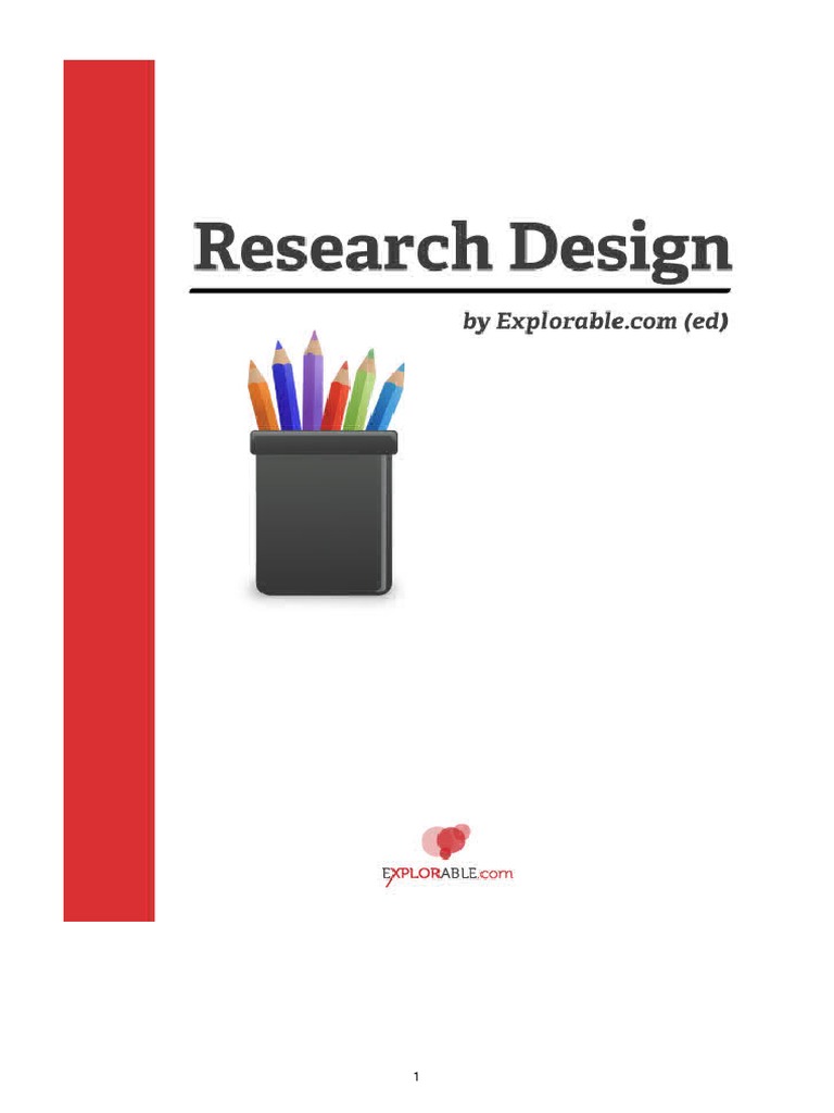 Research Design | PDF | Survey Methodology | Quantitative Research