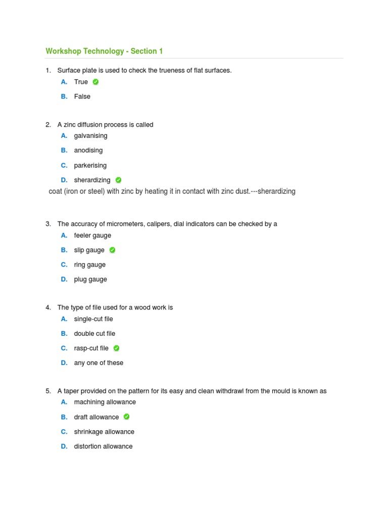 Workshop Technology PDF | Download Free PDF | Casting (Metalworking ...