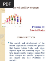 Growth and Development | PDF | Child Development | Relationships