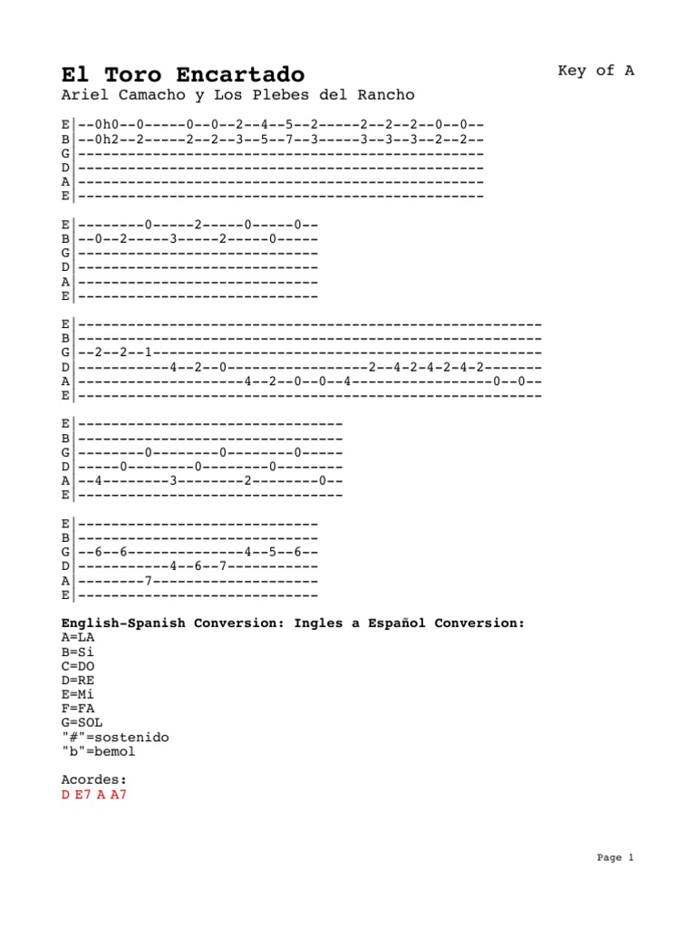 El Toro Encartado PDF | PDF