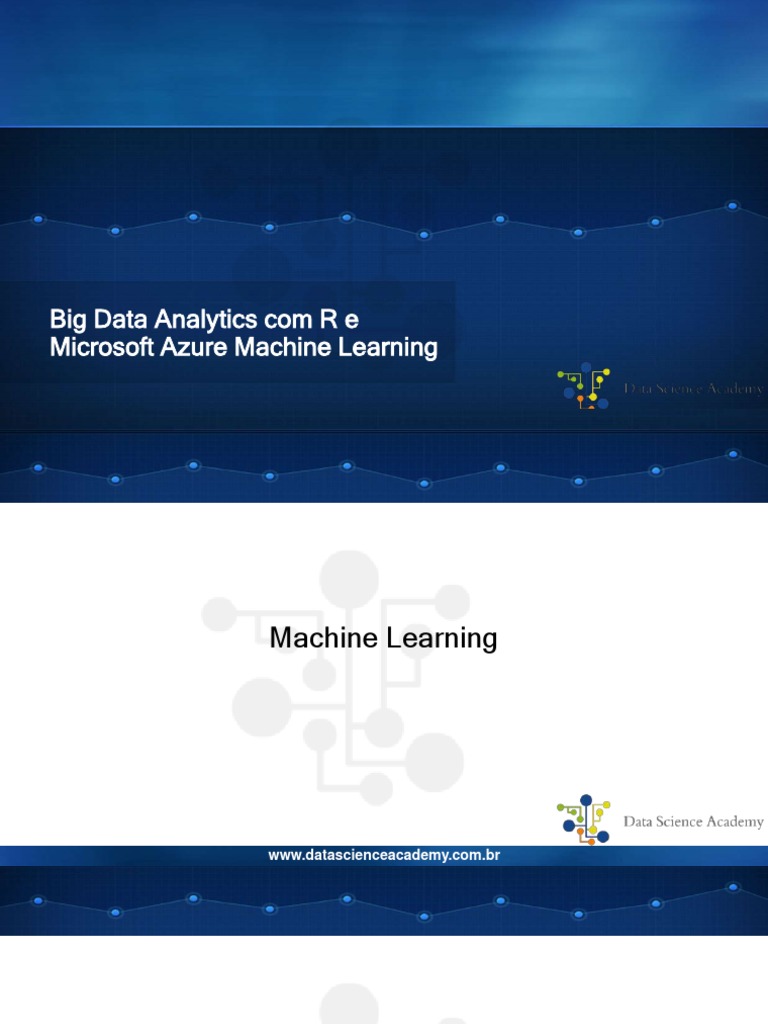 Introdução aos fundamentos de machine learning com R e Azure Machine ...