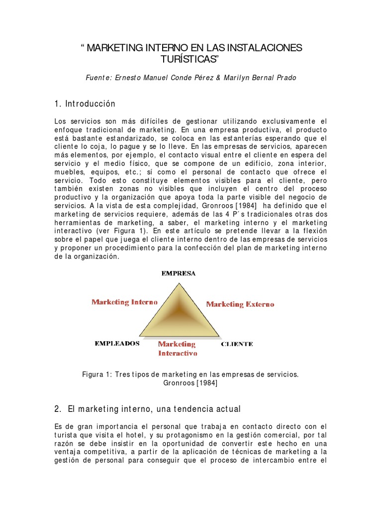 13 Marketing Interno | PDF | Marketing | Gestión de recursos humanos