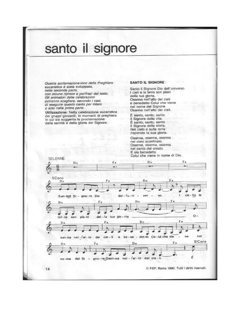 Santo Spartito Do | PDF