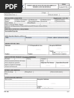 FT-SST-030 Formato Solicitud de Creación, Modificación y Eliminación de ...