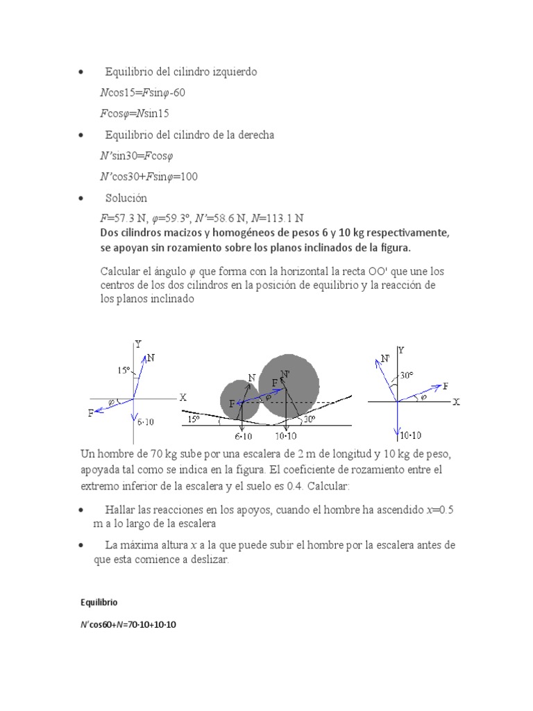 Estatica | PDF | Fricción | Ingeniería mecánica