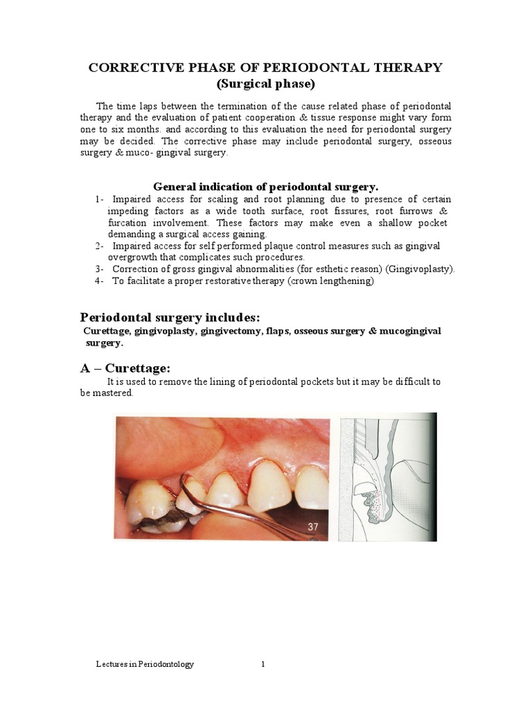 Perio Surgery Lec | PDF | Periodontology | Dentistry Branches