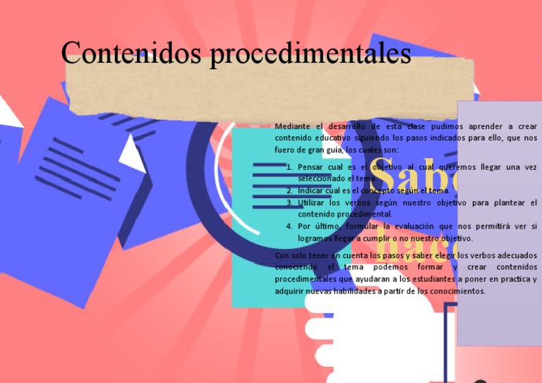 Contenidos Procedimentales | PDF | Crecimiento personal y profesional