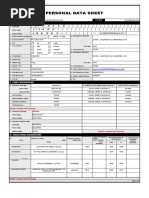 PDS Form | PDF | Vocational Education | Teachers