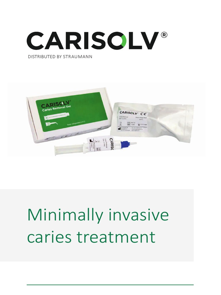 Minimally Invasive Caries Treatment: Distributed by Straumann | PDF ...