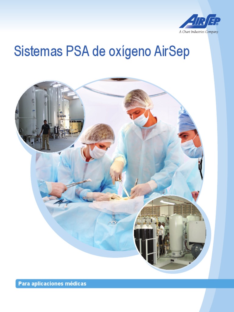 Airsep PSA O2 Systems - Brochure - ML IND0035 3 | PDF | Oxígeno | Fases ...