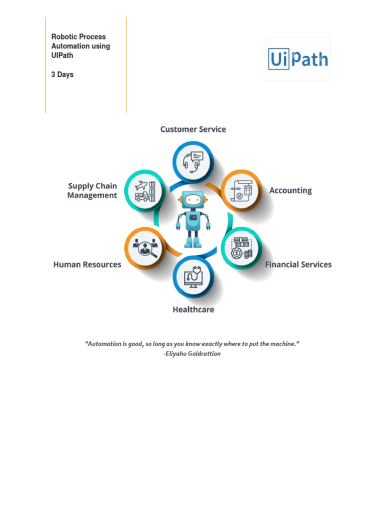 RPA Mastery for Tech Professionals | PDF | Computers | Technology ...