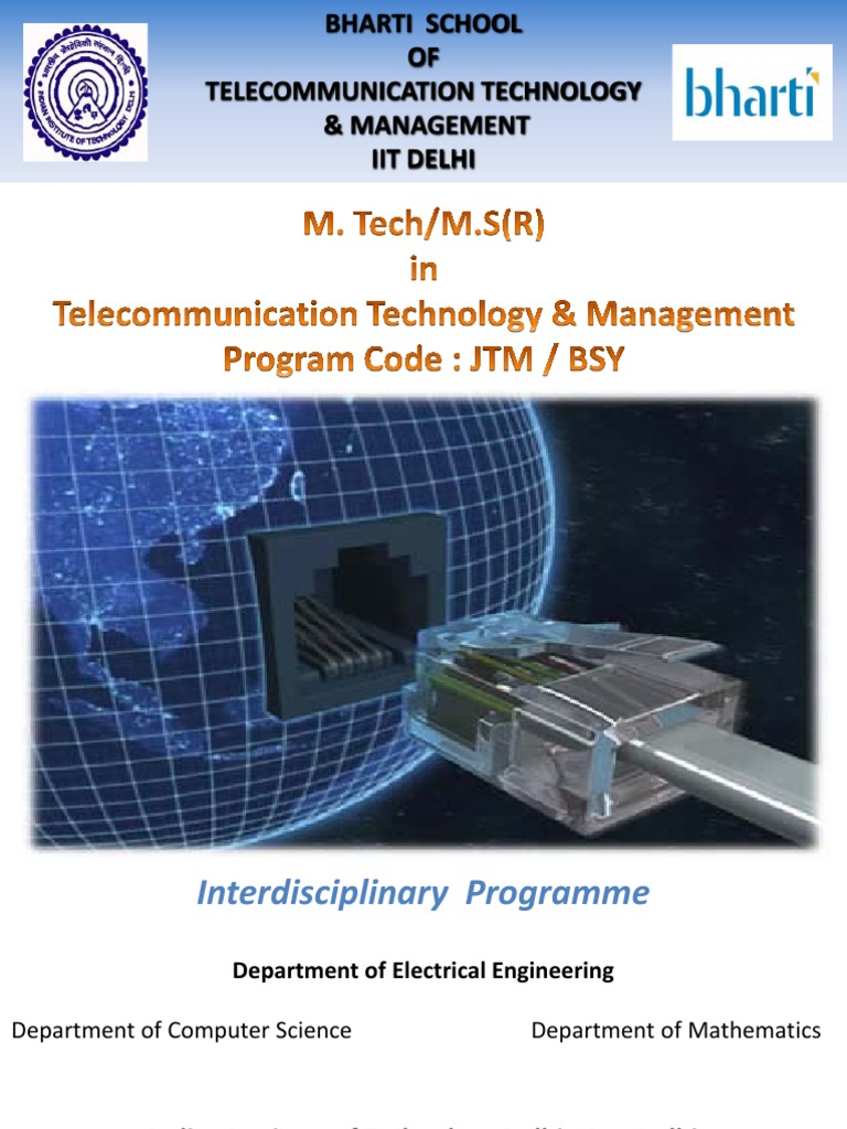 Interdisciplinary Programme: Department of Electrical Engineering | PDF ...