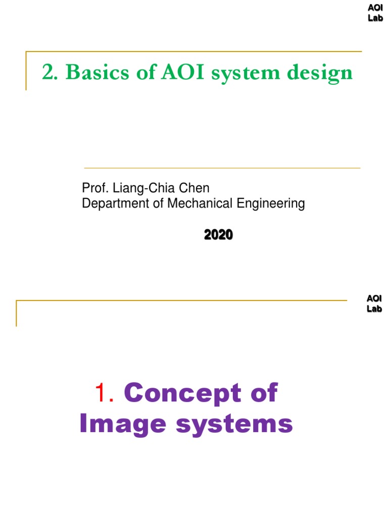 Basics of Image Acquisition (2020) PDF | PDF | Angular Resolution | Optics