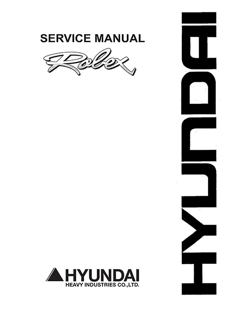 Hyundai R220LC-9S SM PDF | PDF | Engines | Valve