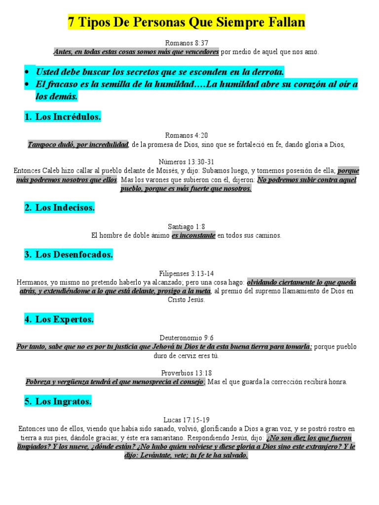 7 Cualidades de Un Padre Sabio | PDF | Contenido bíblico ...