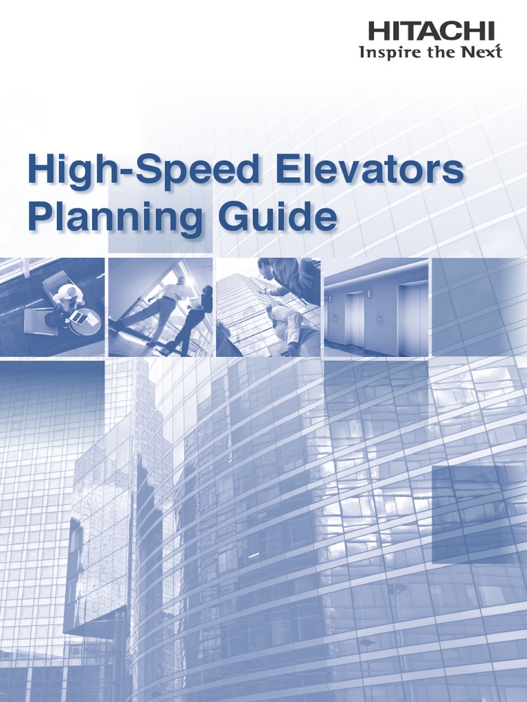 High-Speed Elevators Planning Guide | PDF | Elevator | Civil Engineering