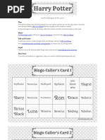 Harry Potter Alphabet A To Z | PDF | Fictional Universes | Fantasy Worlds
